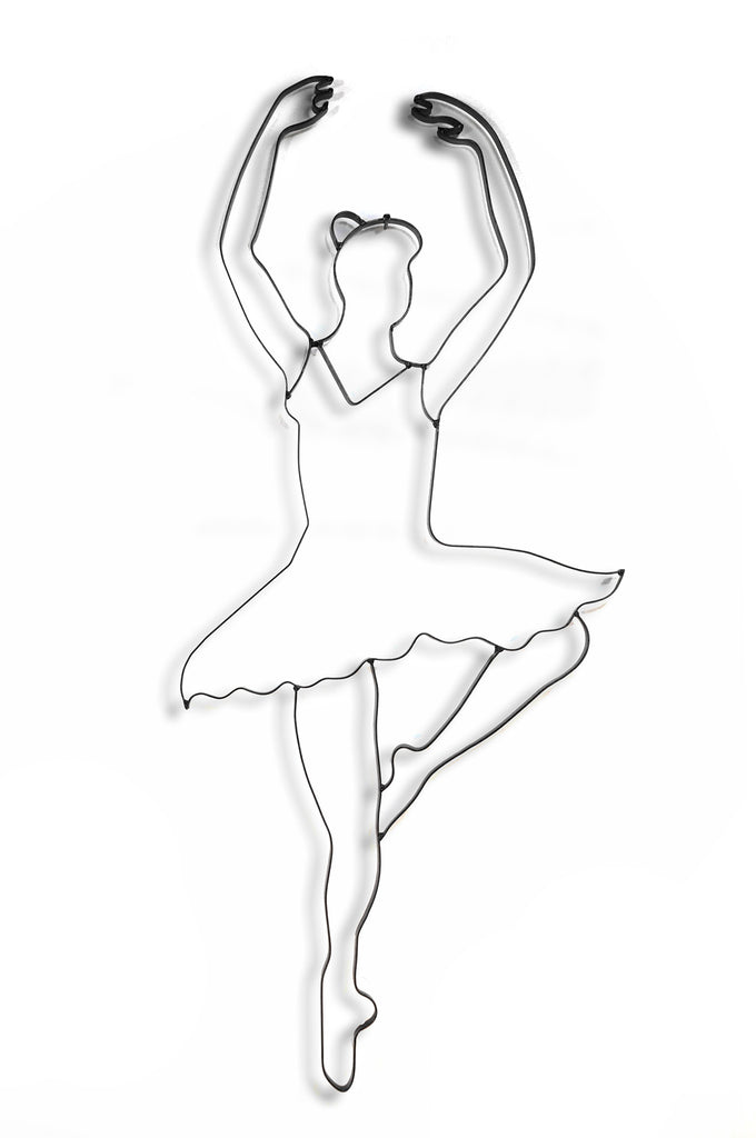 Metal Ballet Dancer Wall Decor and Ballerina Wall Art – All Metal Art Shop