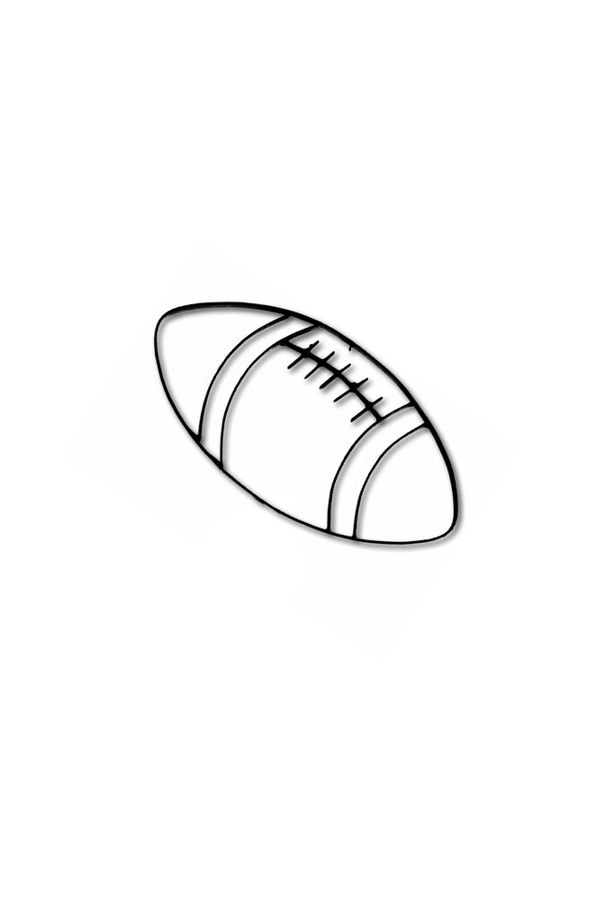 Metal Football Wall Art and Sculpture – All Metal Art Shop