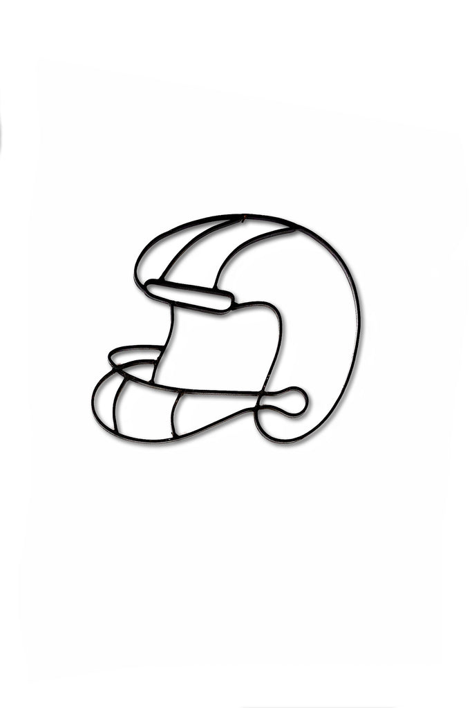 Metal Football Helmet Decor and Sculpture – All Metal Art Shop