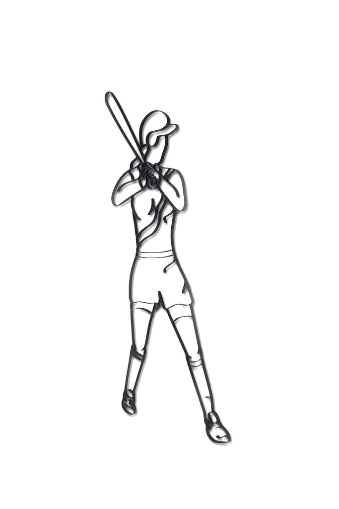 Metal Softball Wall Decor or Softball Player Wall Art – All Metal Art Shop