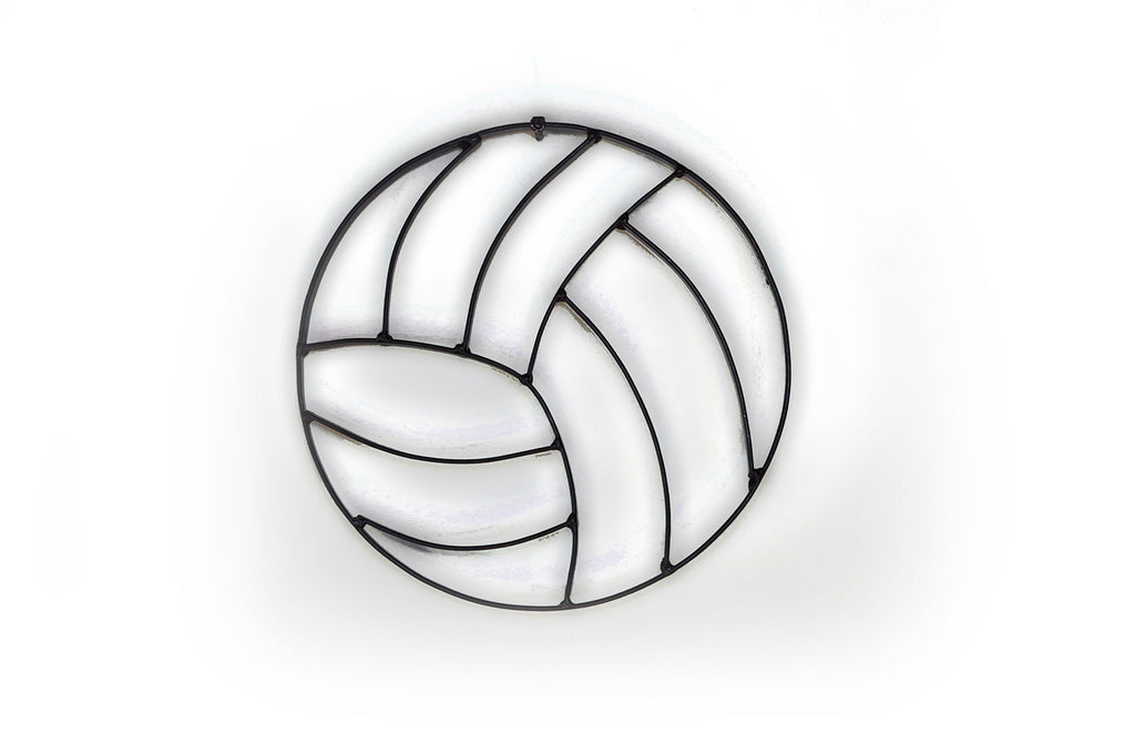 Metal Volleyball Wall Decor and Sculpture – All Metal Art Shop