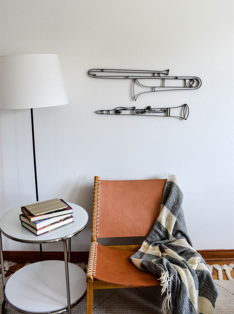 Metal Saxophone Wall Decor and Music Art Sculpture – All Metal Art Shop